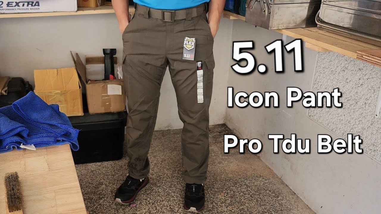 5.11 Icon Pant กางเกง | จับคู่กับเข็มขัด TDU Low Pro Belt สไตล์ Low ...