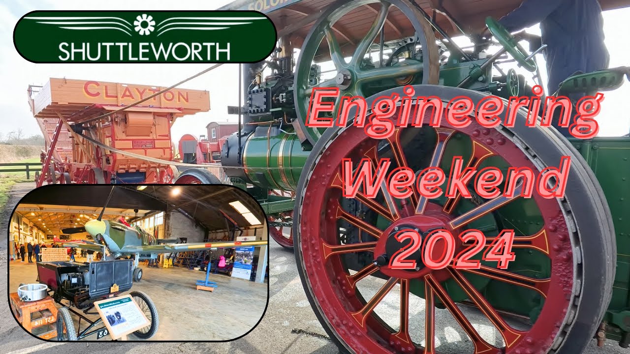 The Shuttleworth Collection Engineering Open Weekend, February 2024 ...