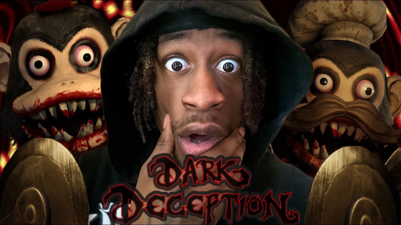 WHO HIRED MONKEYS TO CHASE ME AROUND THIS HOTEL | Dark Deception - Part ...