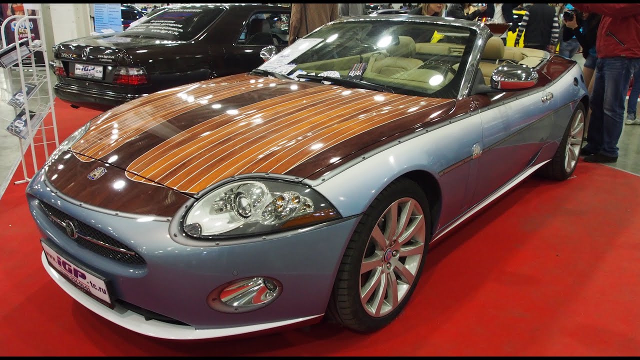 Jaguar XK Convertible Body Tuning AirBrush - Walkaround - Moscow Tuning ...