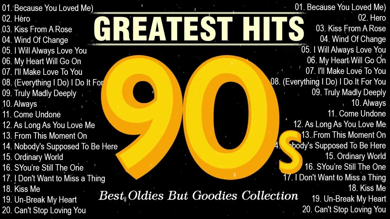 90s Greatest Hits 🎈🎈 Best Oldies Songs Of 1990s 🎈🎈 Greatest 90s Music ...