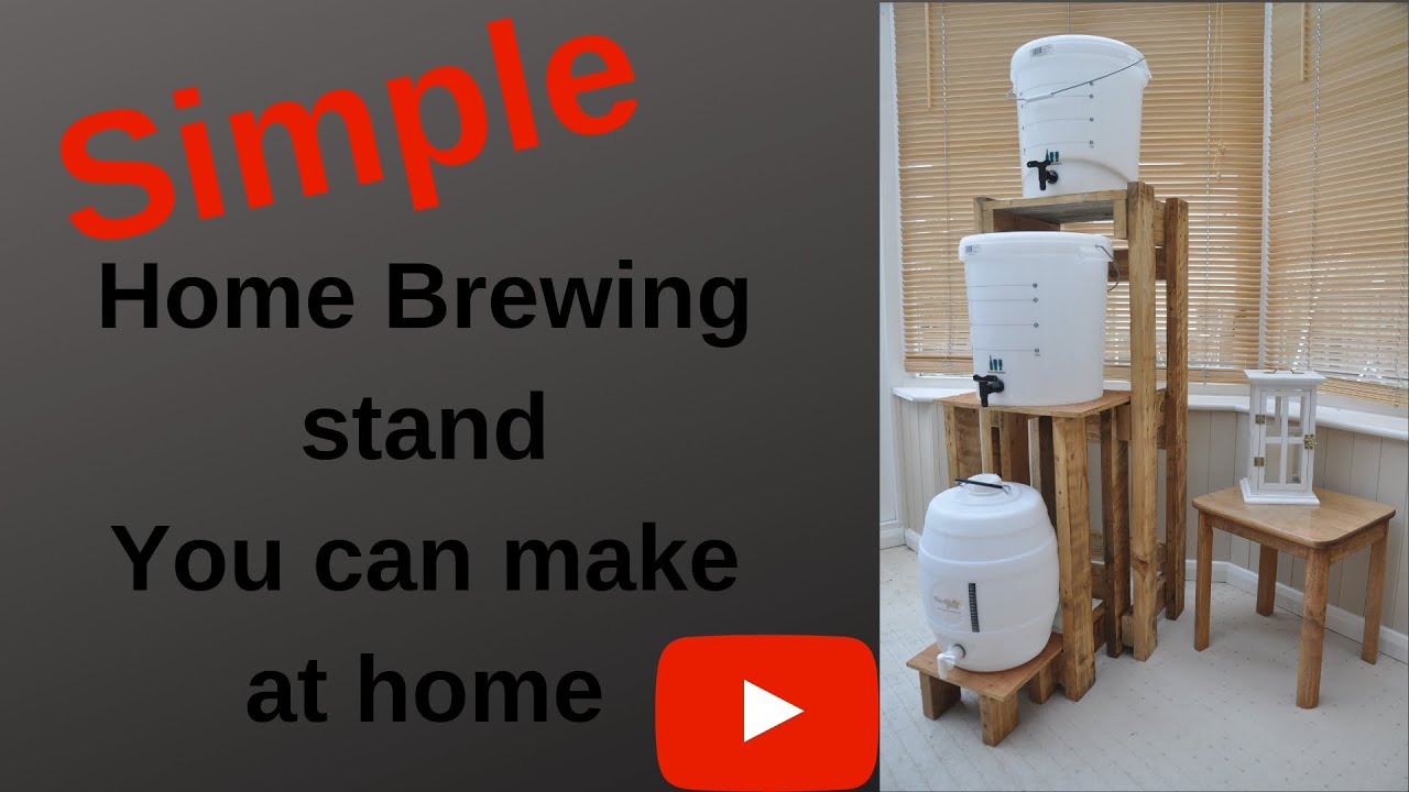 Home Brewing stand - YouTube