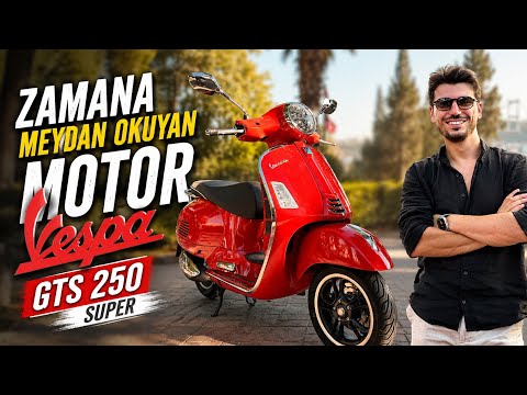 20 Yıldır Değişmedi Vespa Hâlâ Bu Kadar İyi mi? GTS 250 İncelemesi 