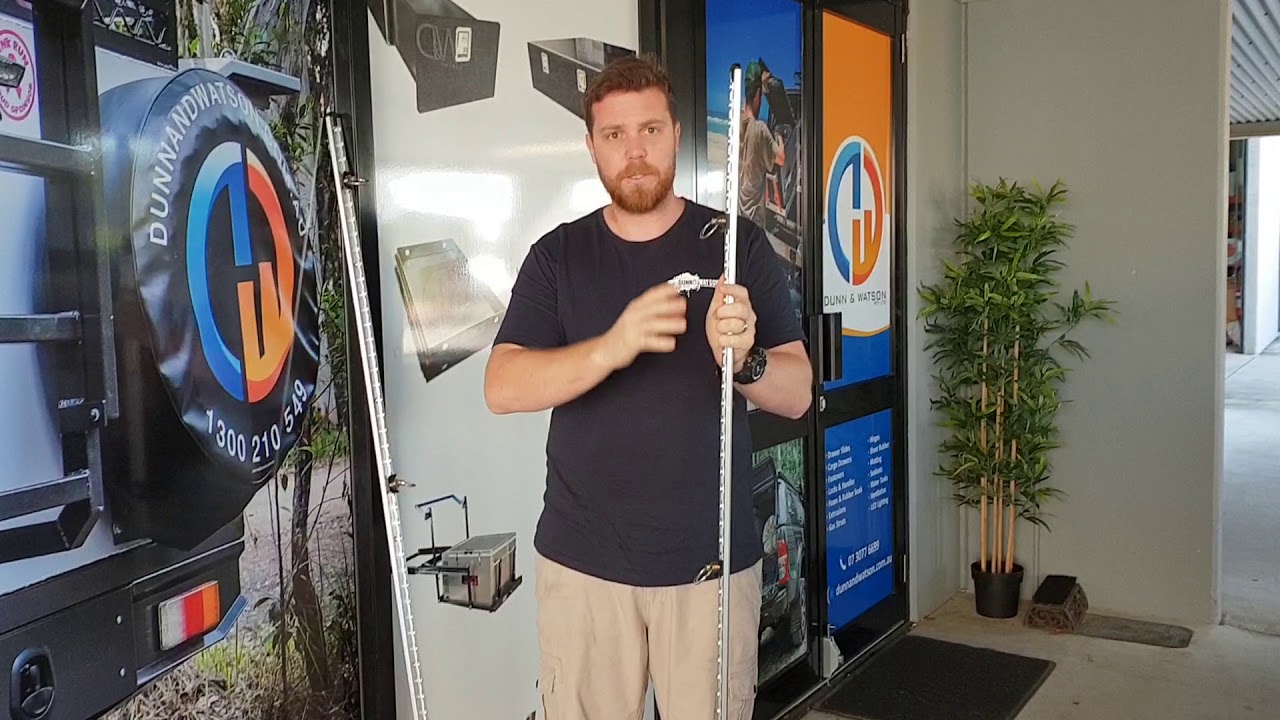 1800mm Aluminium Anchor Track - YouTube