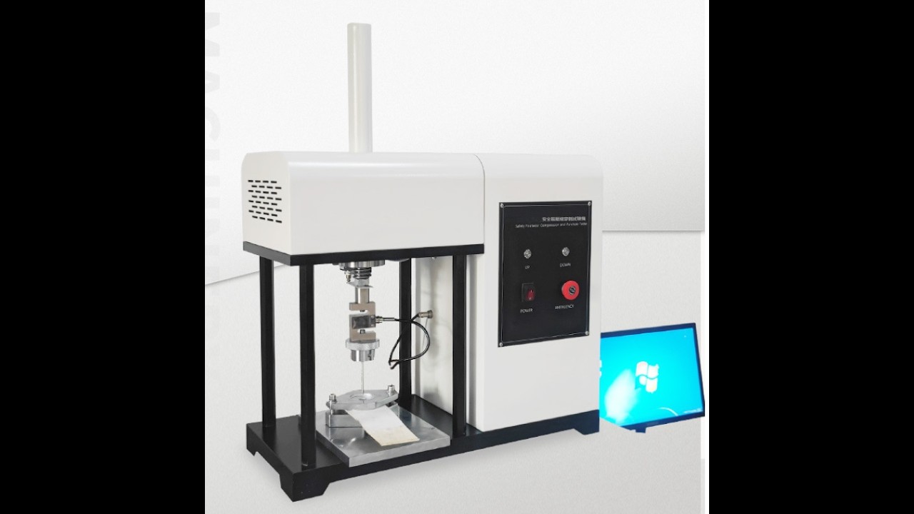 8052 Safety Shoe Pressure and Mid-sole Puncture Testing Machine - YouTube
