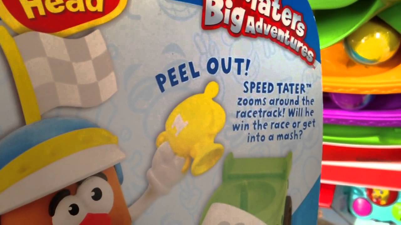MR POTATO HEAD [Little Taters Big Adventures] "SPEED TATER" Race Car ...