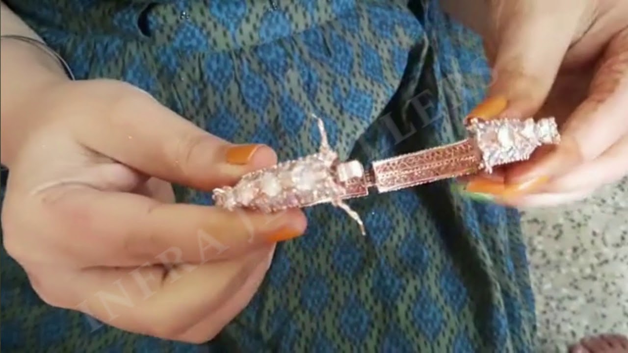 How To Open Bangle Lock Very Easily || Pachheli Bangle Openable Video ...