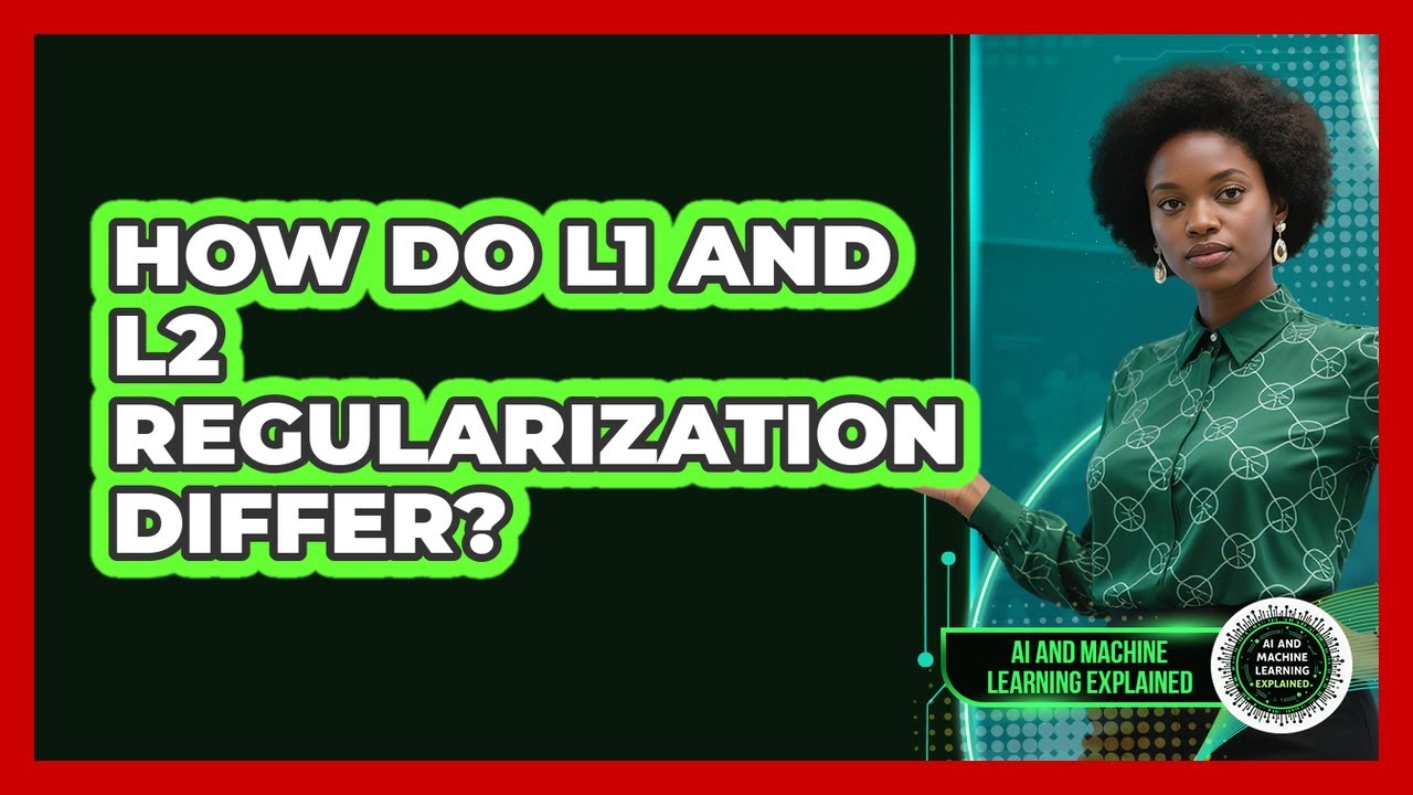 How Do L1 And L2 Regularization Differ? - YouTube