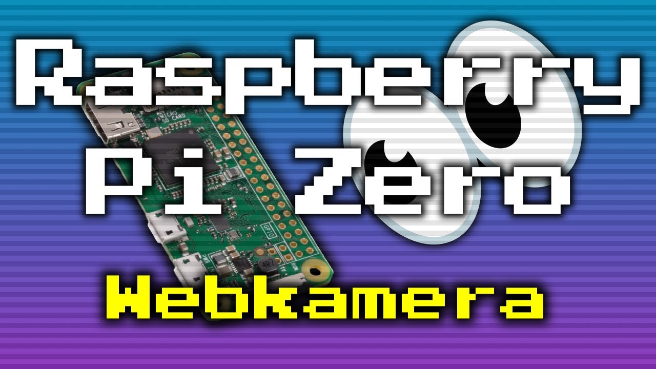Raspberry Pi Zero jako webkamera - YouTube