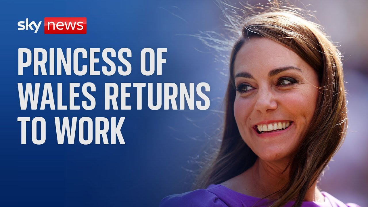 Princess of Wales returns to work, days after cancer treatment update ...