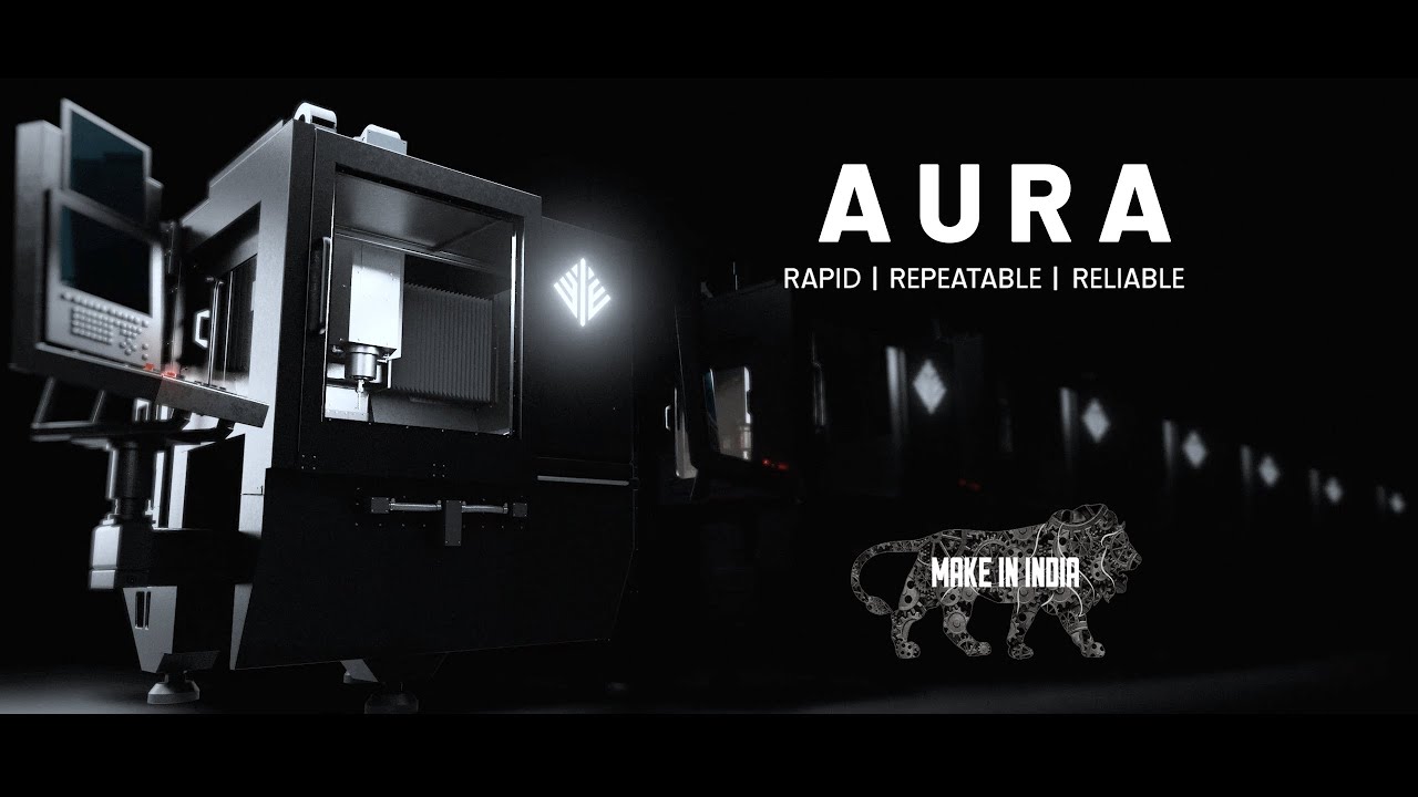 Aura: Ethereal’s 3-Axis CNC Engineered for Production - YouTube