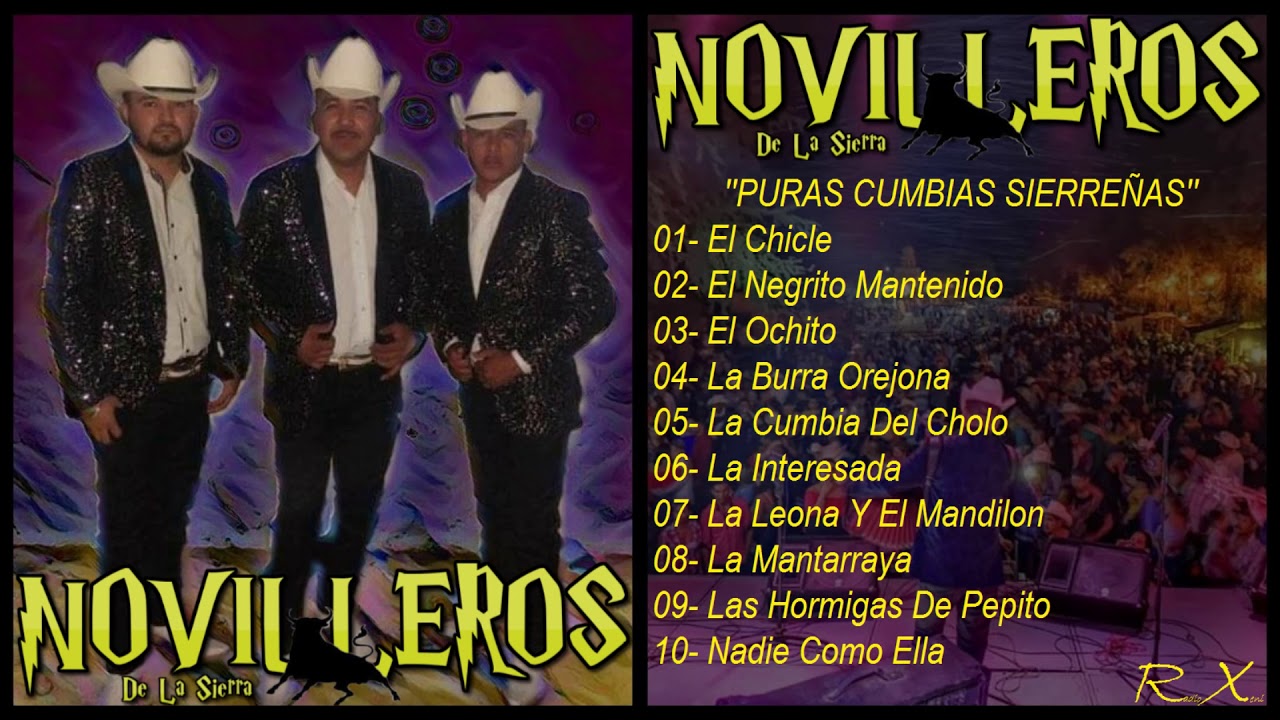 Novilleros De La Sierra [Puras Cumbias Sierreñas] 2019 - YouTube