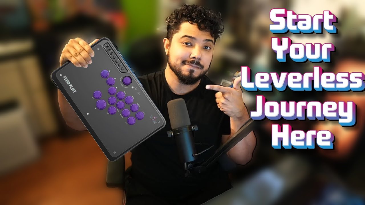 This Should Be Your First Leverless Controller! F500 Flat Review - YouTube