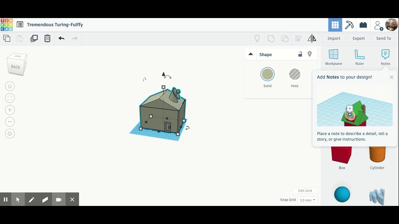 Turning in Your Mars Habitat in Tinkercad - YouTube