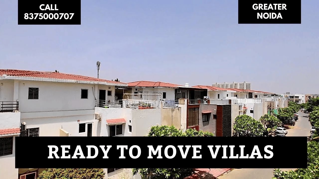 Villas in Greater Noida | Noida | ready to move | Paramount Golf ...
