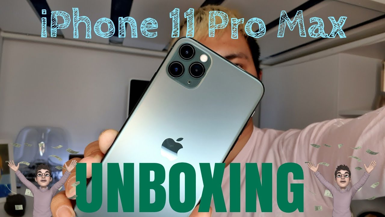 iPhone 11 Pro Max Unboxing - YouTube