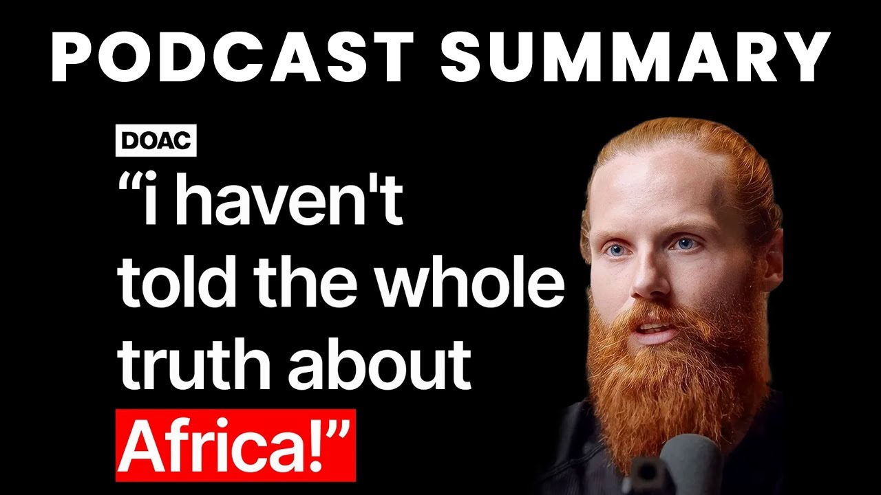 Running Through Africa and Nearly Losing My Life | Russ Cook (Hardest ...