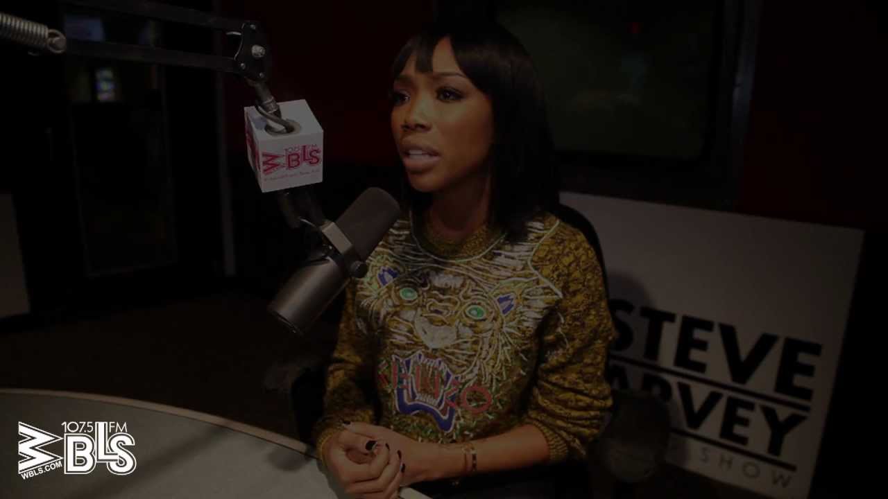 Brandy stops by Middays with Shaila at the 107.5 WBLS studios - YouTube