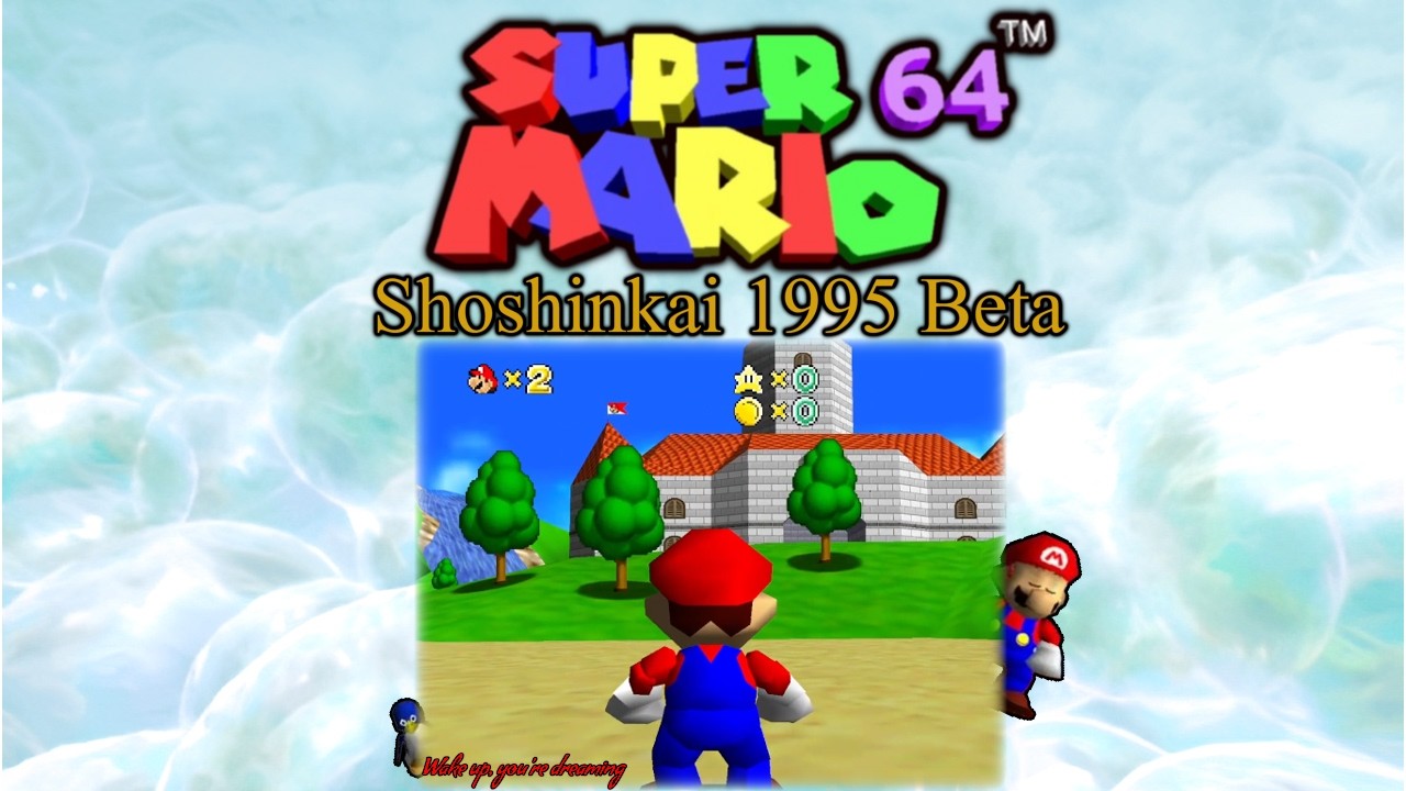 【Super Mario 64 Shoshinkai 1995 Beta】Full Playthrough | No Commentary ...