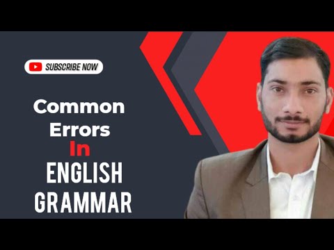 Common Errors in English Grammar _ Common errors in the use of Nouns ...