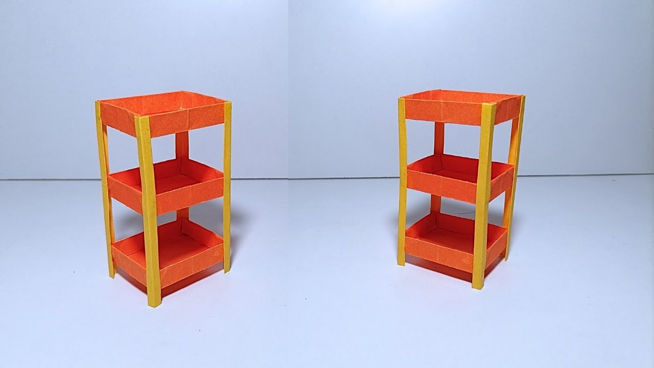 Paper Vegetable rake। Paper rake। Easy paper toy। School project ideas ...