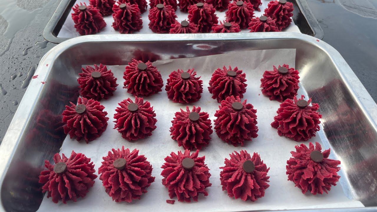 RESEPI SEMPERIT DAHLIA RED VELVET 2025 | SUKATAN CAWAN - YouTube