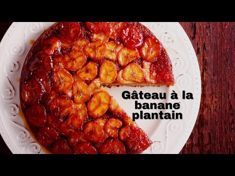 GÂTEAU DE BANANE PLANTAIN - YouTube