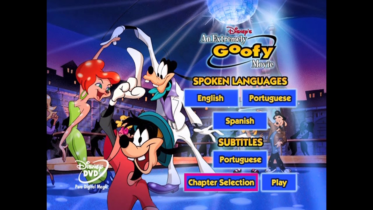 A Goofy Movie Dvd Menu