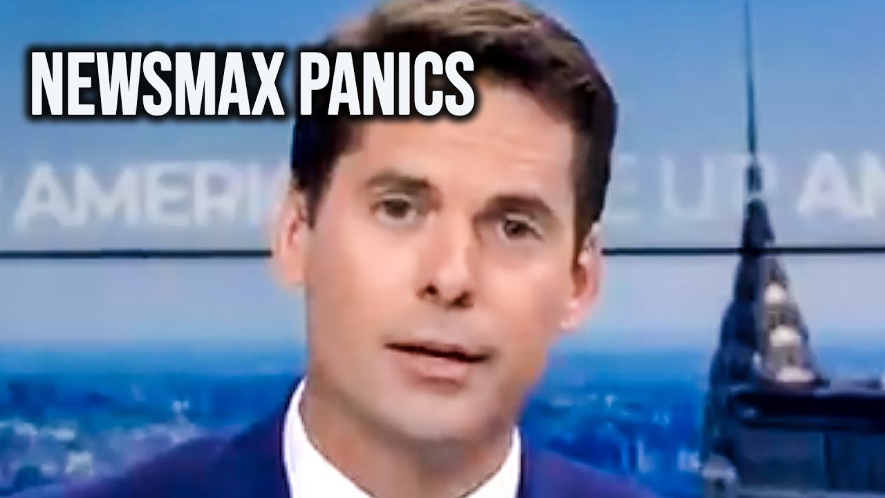 Newsmax Hosts Lose It As Interviews Go Entirely Off The Rails - YouTube