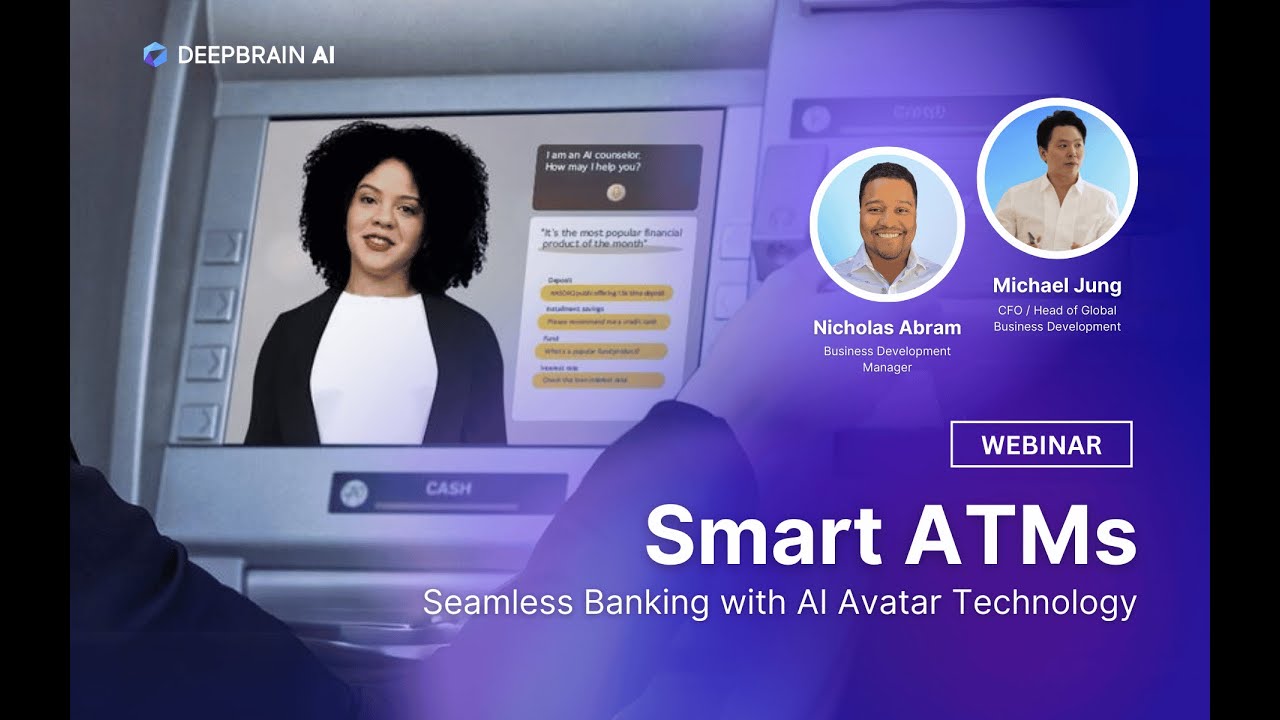 Smart ATMs: Seamless Banking with Smart Avatar Technology - YouTube