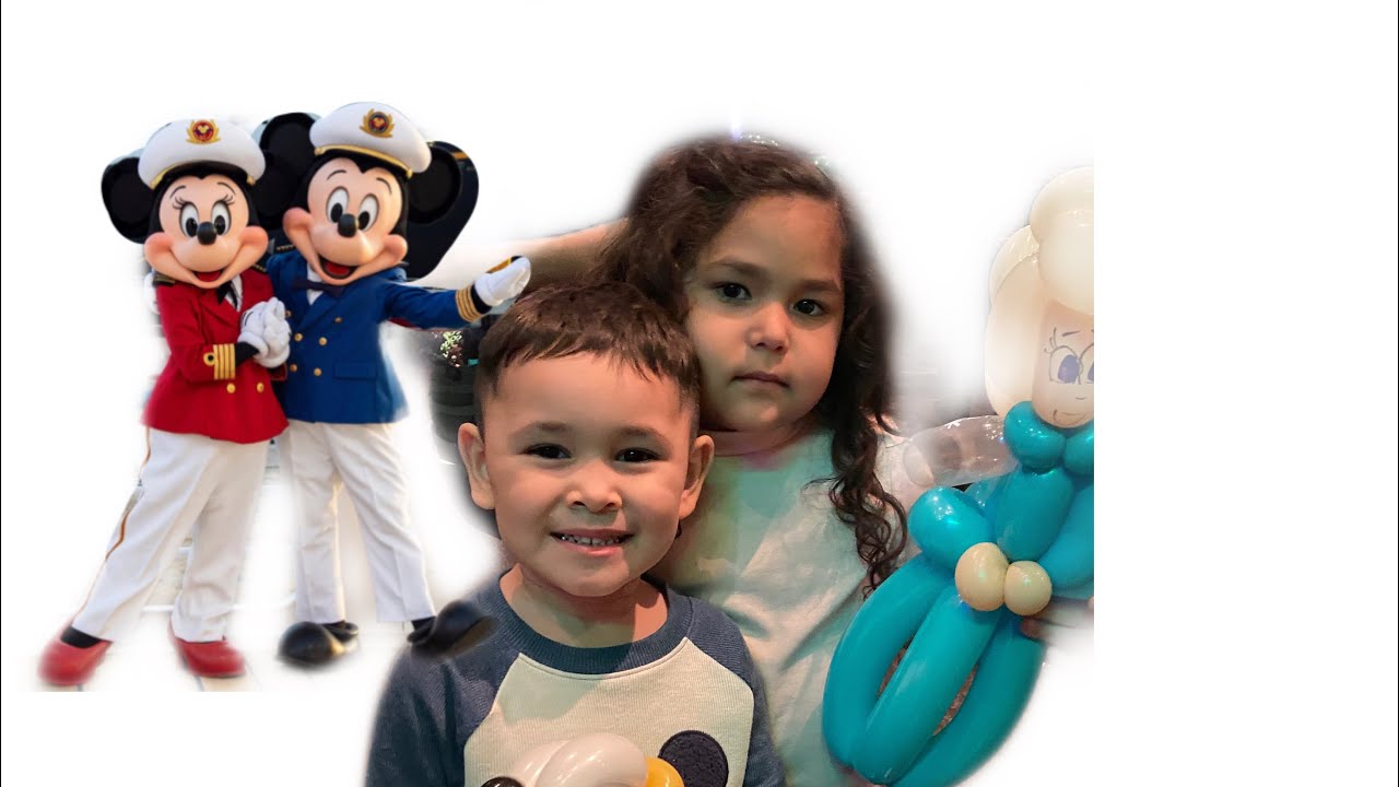 Dimples goes on a Disney cruise - YouTube
