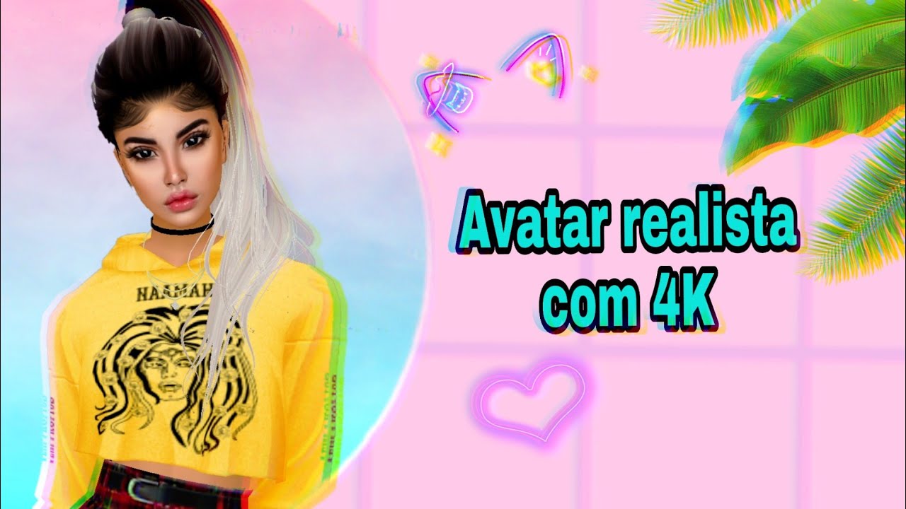 IMVU/CRIANDO AVATAR REALISTA COM CRÉDITOS INICIAIS - YouTube