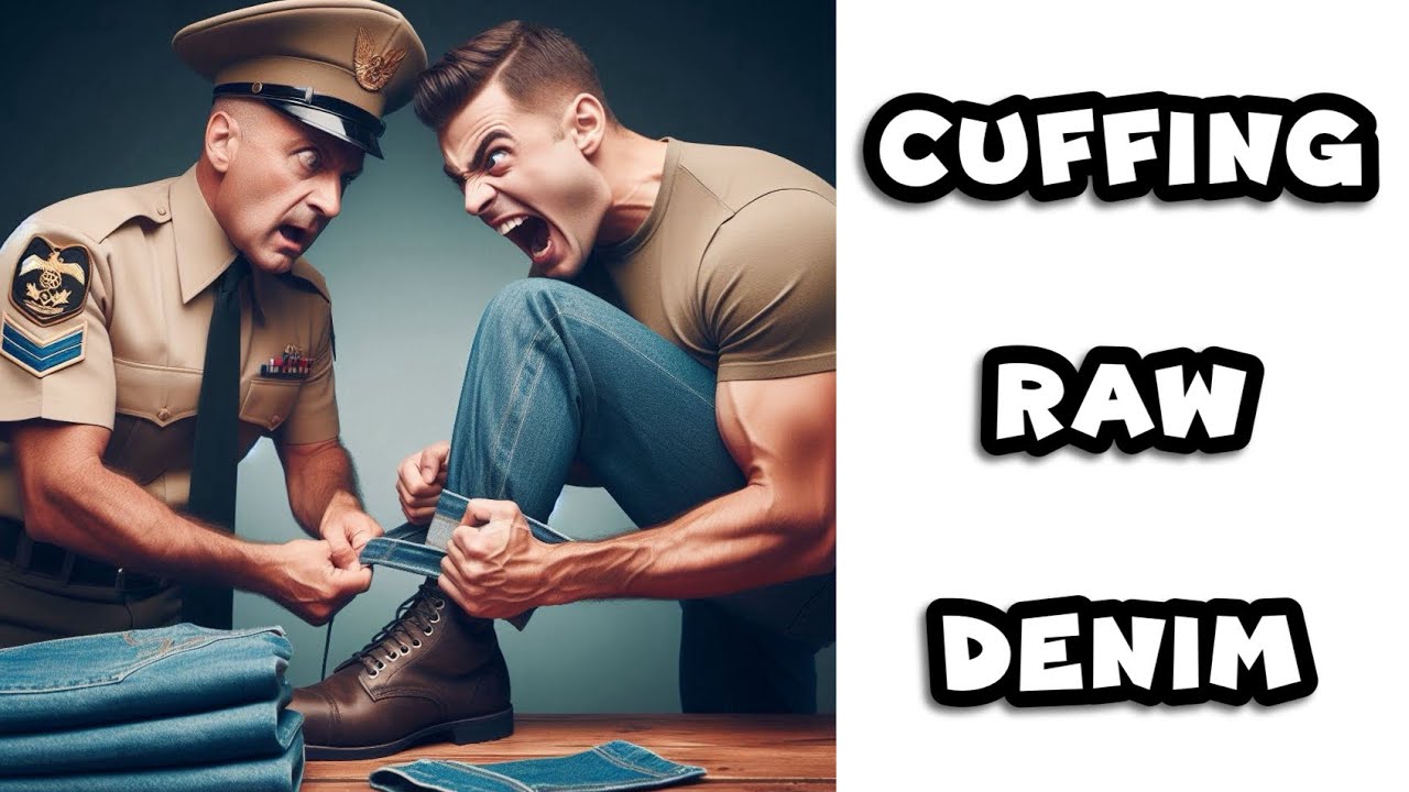 HOW TO CUFF YOUR SELVEDGE DENIM - YouTube