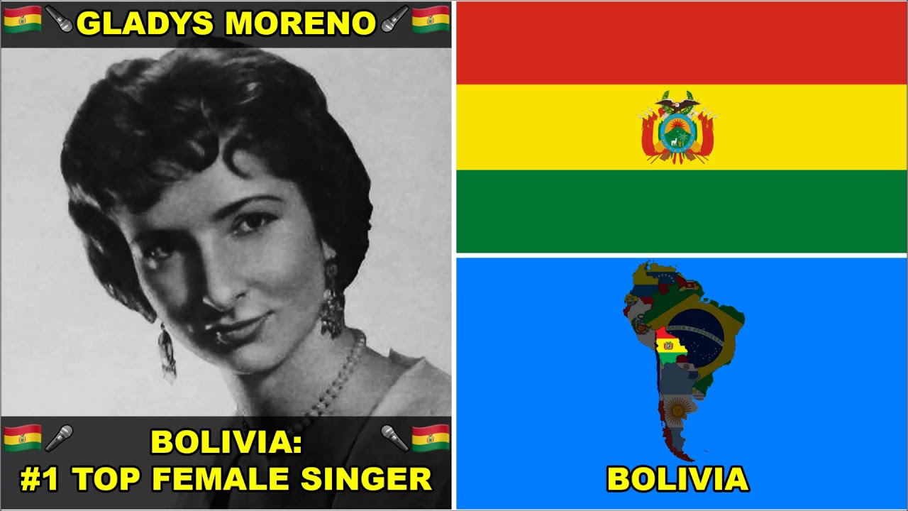 BOLIVIA - Gladys Moreno - 04 El Trasnochador - YouTube