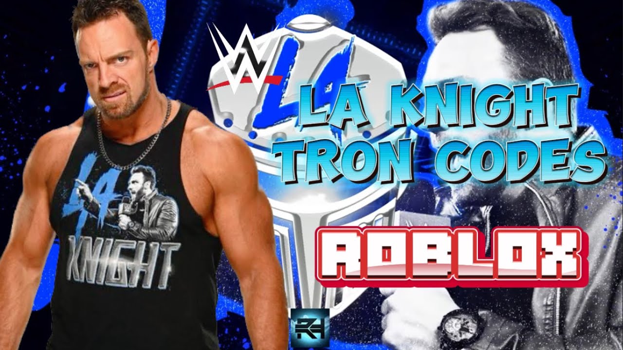 ROBLOX WWE 2K22: LA KNIGHT TRON CODES (Free To Use) - YouTube