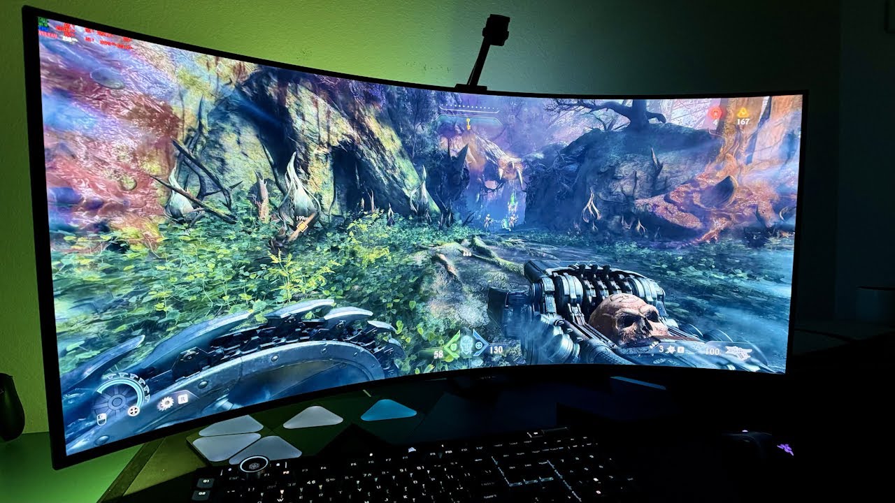 Let's Play Doom the Dark Ages Part 7 | LG 45" GX9 UltraWide OLED HDR ...