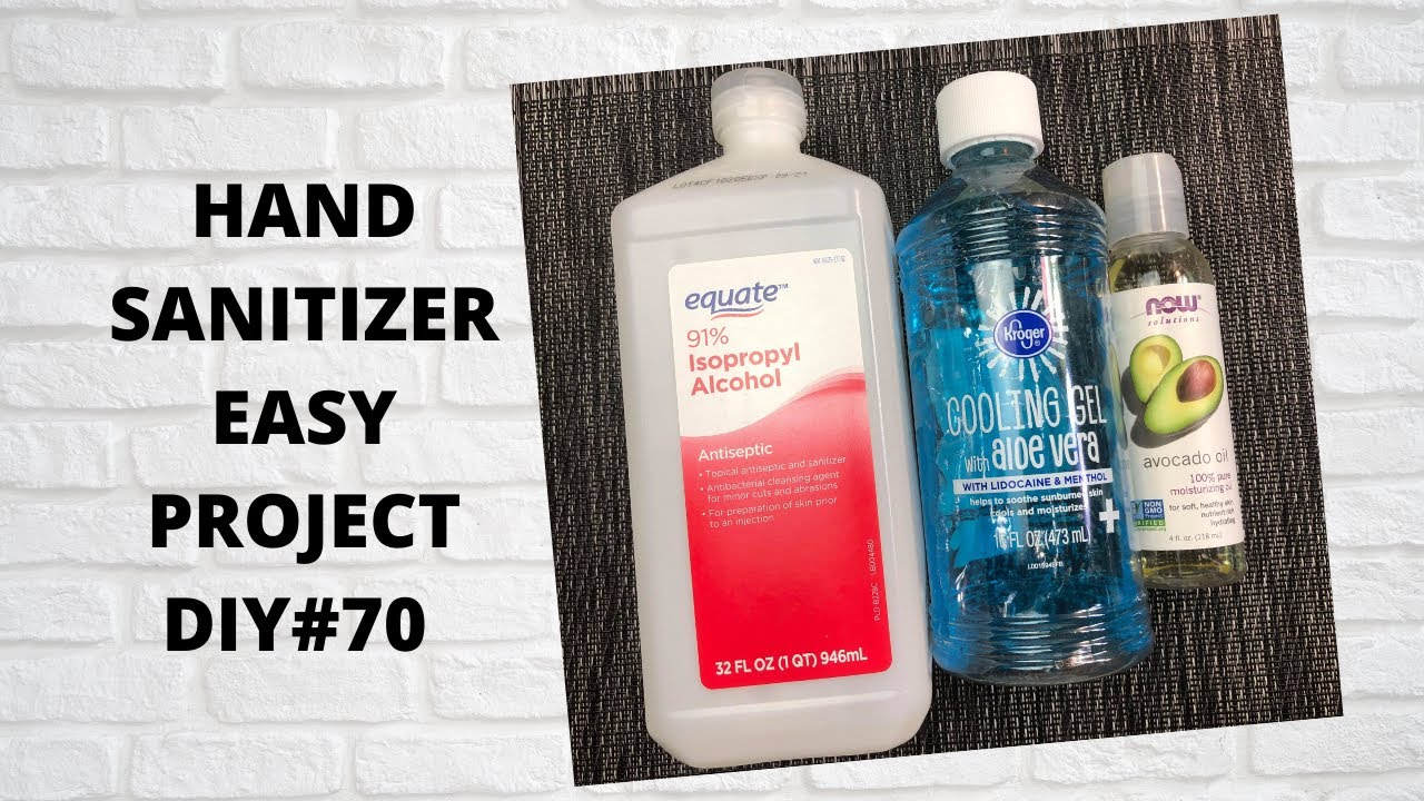 HAND SANITIZER PROJECT DIY#70 - YouTube