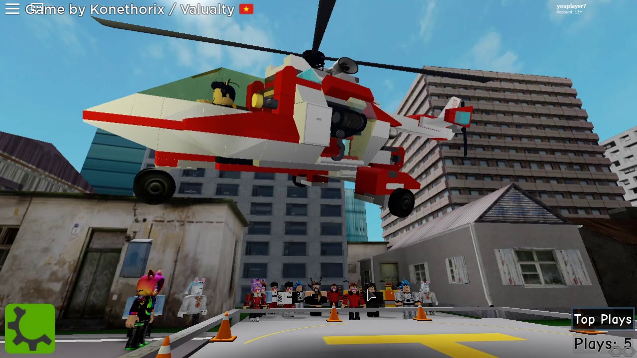 Master Has fallen into a river in Roblox City (Flint Squad to the ...