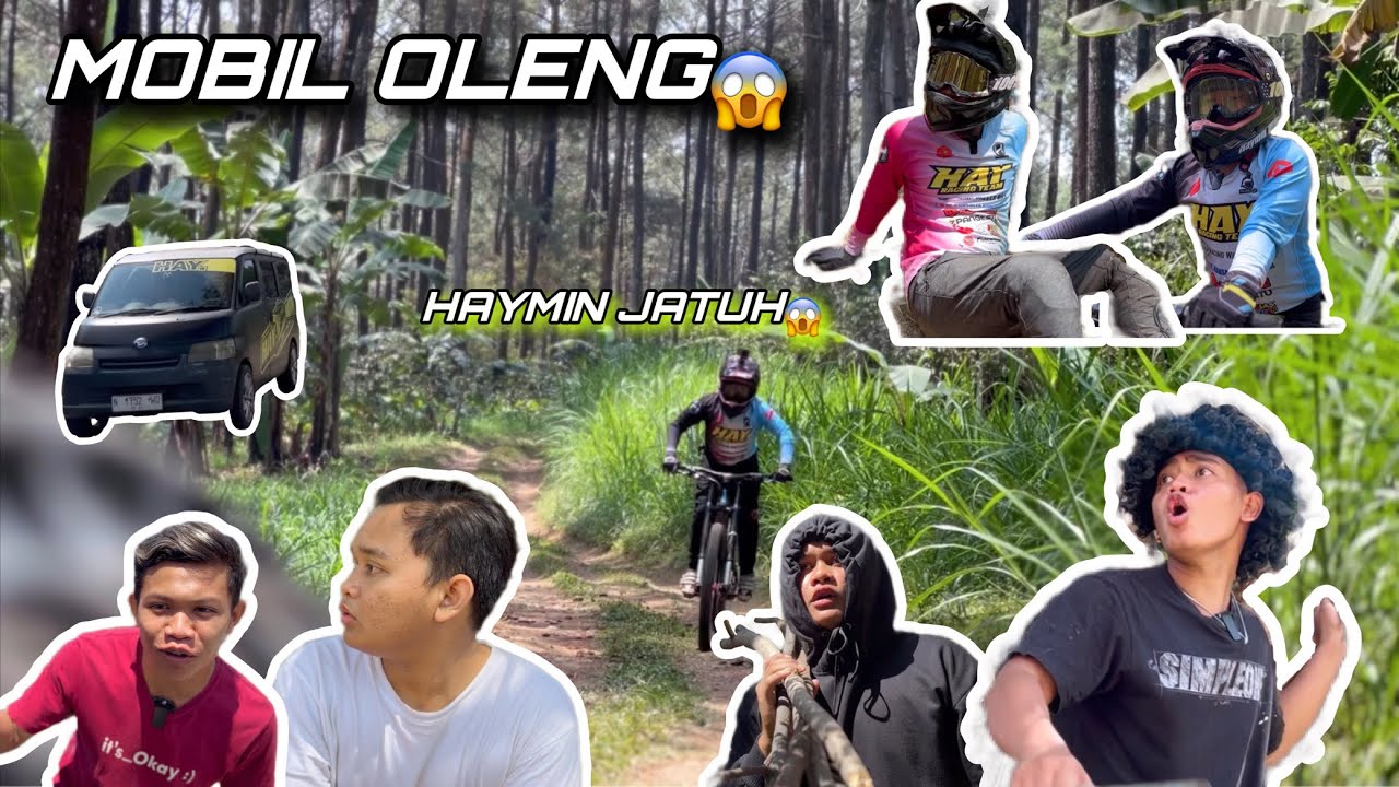 WOW!!, HAYMIN JATUH MAIN SEPEDA😱 SI BOCIL NGETAWAIN | HAYMIN OFFICIAL ...