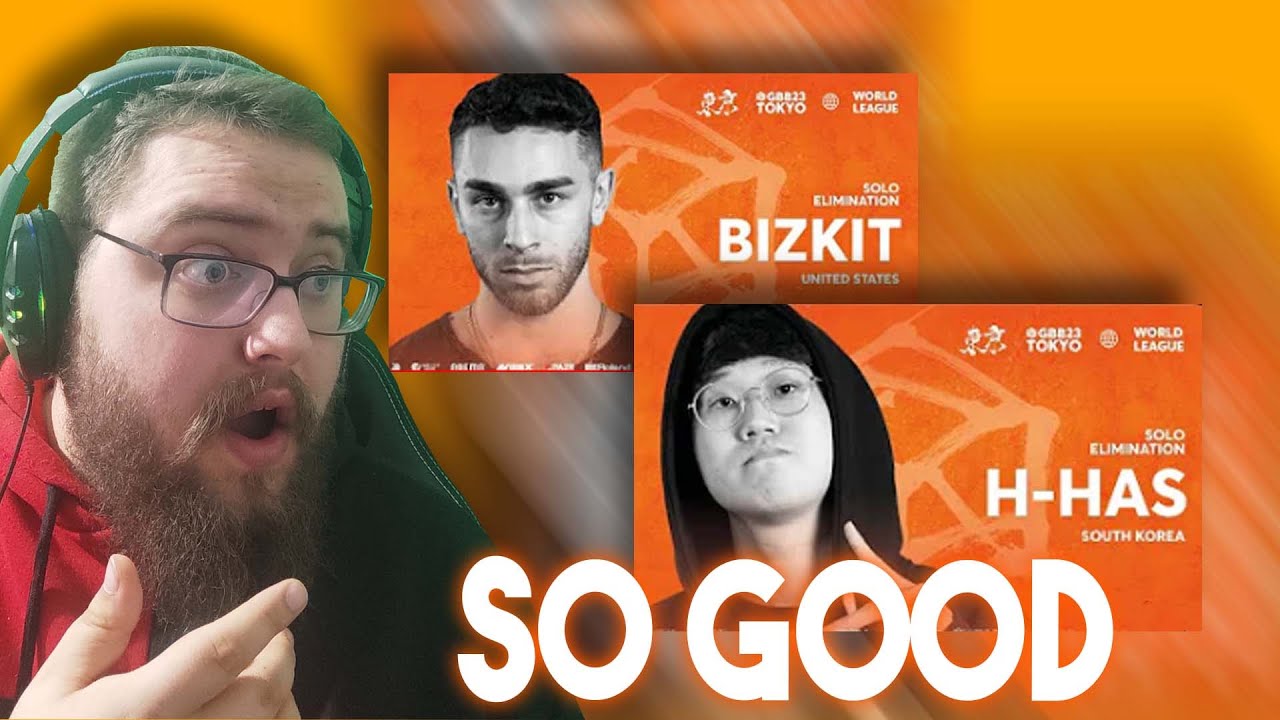 Reaktion | Bizkit & H-Has GRAND BEATBOX BATTLE 2023 Eliminations - YouTube