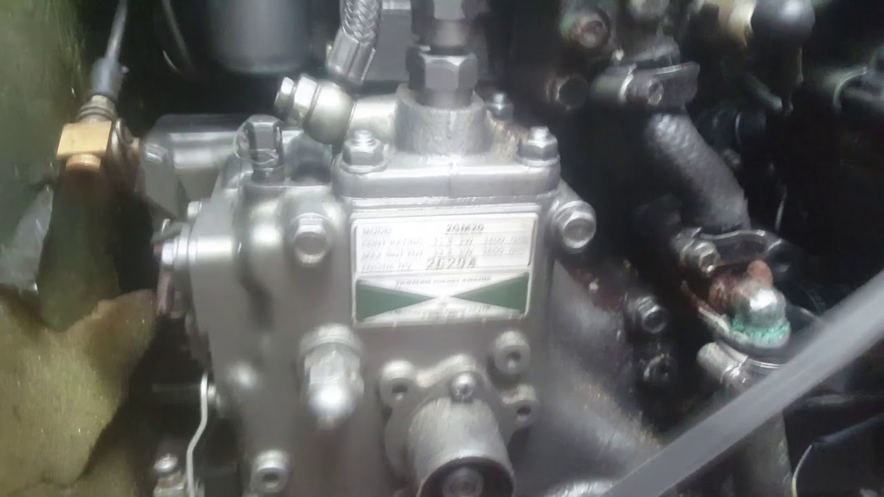 YANMAR 2GM20 testing after service, boat diesel engine - YouTube