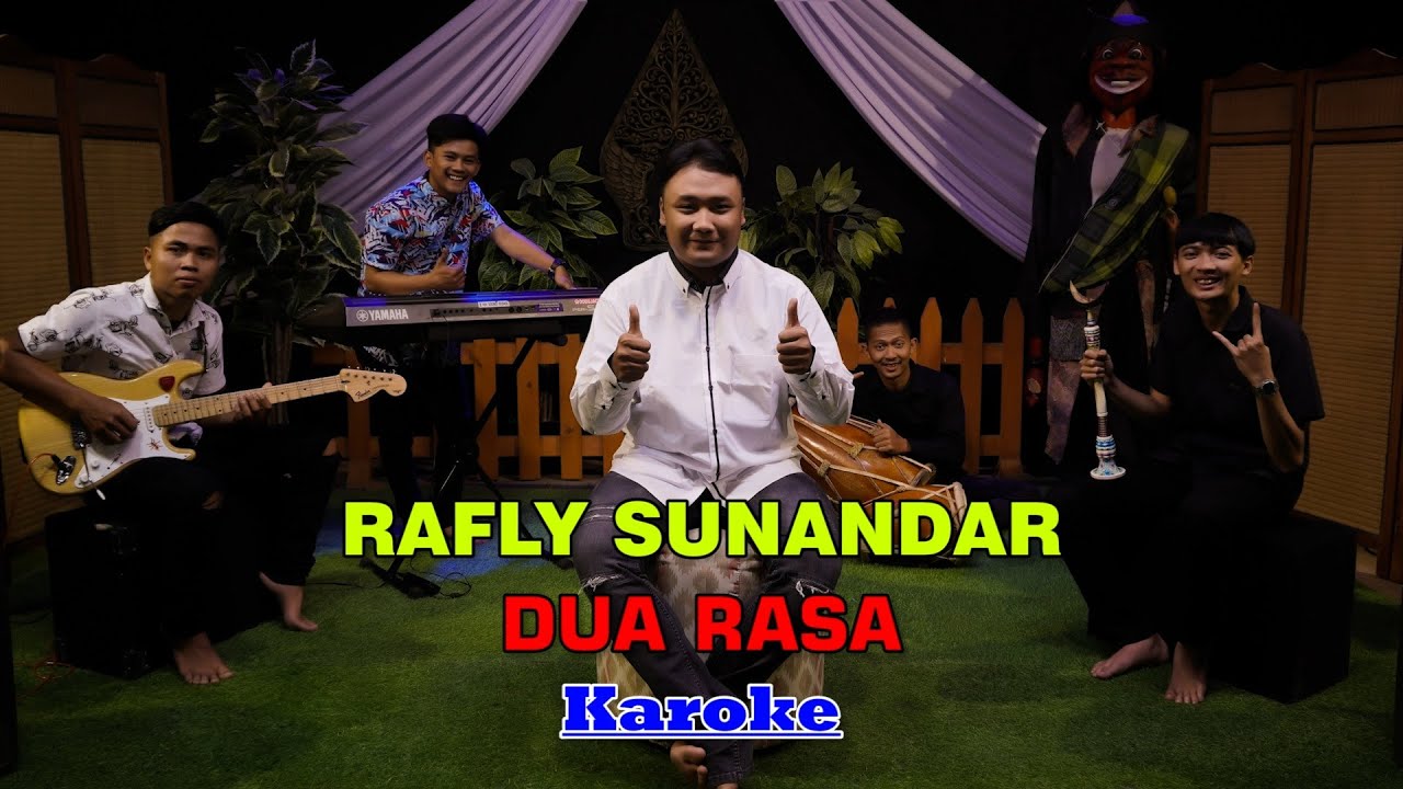 Rafly Sunandar - Dua Rasa (Bajidor) (Video Karaoke Official) - YouTube