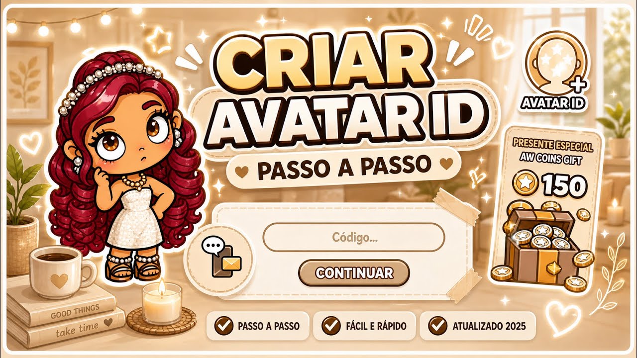 Como se Registrar no AVATAR ID e Coletar Moedas Gratis | AVATAR WORLD ...