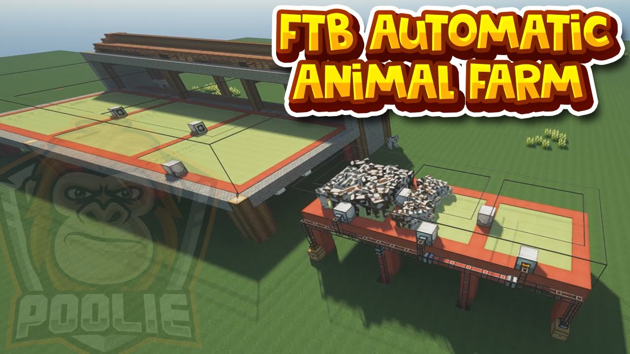 Feed The Beast | Automatic Animal Farm Tutorial | 1.12.2 + - YouTube