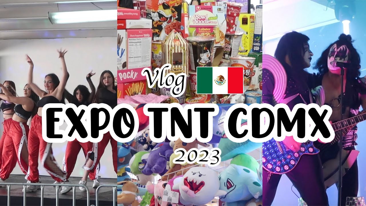 mi PRIMERA convención 🌸 EXPO TNT CDMX | Catu - YouTube