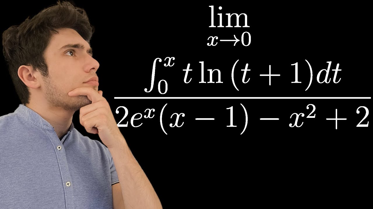 IL LIMITE DI UN INTEGRALE? - Esercizi per Maturità - YouTube