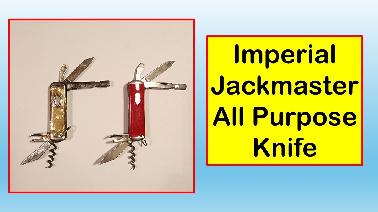 The INCREDIBLE Imperial Jackmaster All Purpose Knife! - YouTube