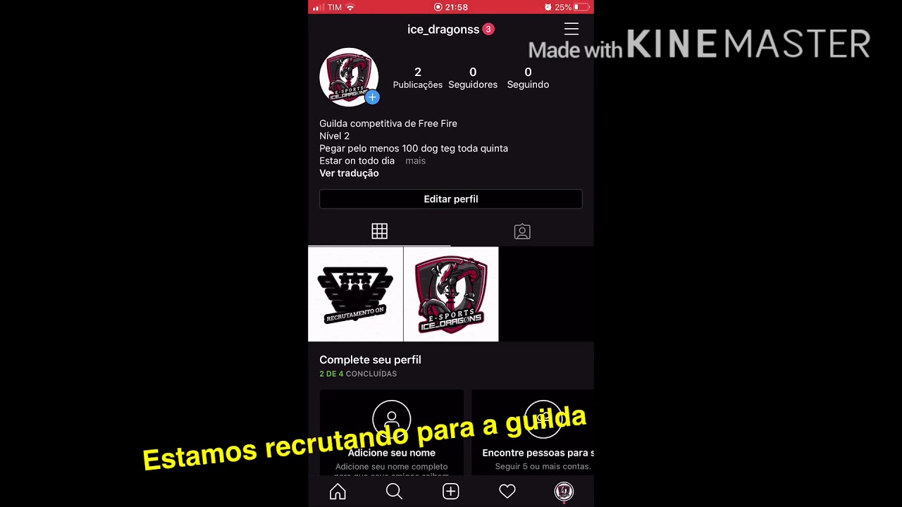 Guilda ICE_DRAGØNS (primeiro vídeo) - YouTube