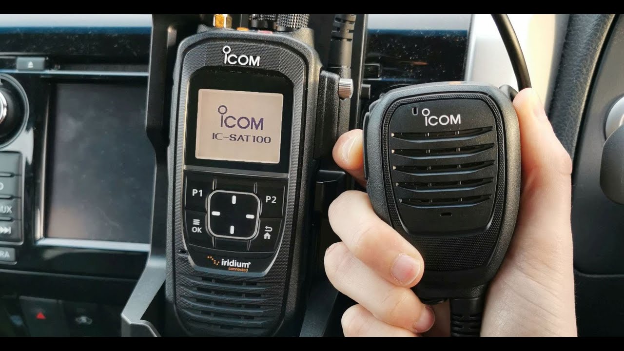 Vehicle Mounting Solution for the Icom IC-SAT100 Satellite PTT Radio ...