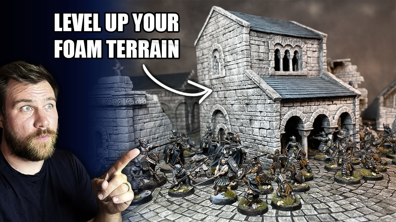 Level Up Your Foam Terrain With Slice & Slot - YouTube